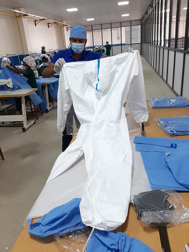 Hon. Minister Amelia Kyambadde tours Nytil Factory to check on the ...